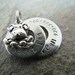 Rugged Stainless Steel Dog Tag - Washer Pet ID Tag - Custom Pet Tag ...