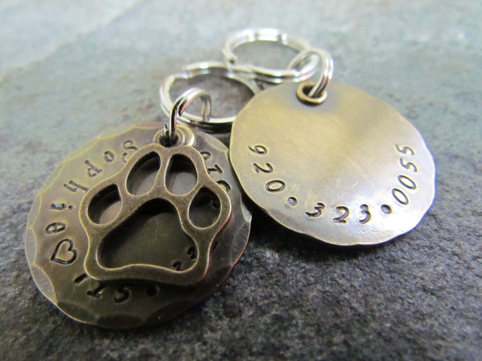 Dog Tag Dog Collar Tag Pet ID Tag Personalized Pet Tag - Etsy