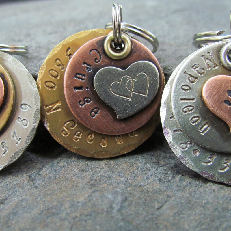 Handmade Copper Dog Tags - Etsy