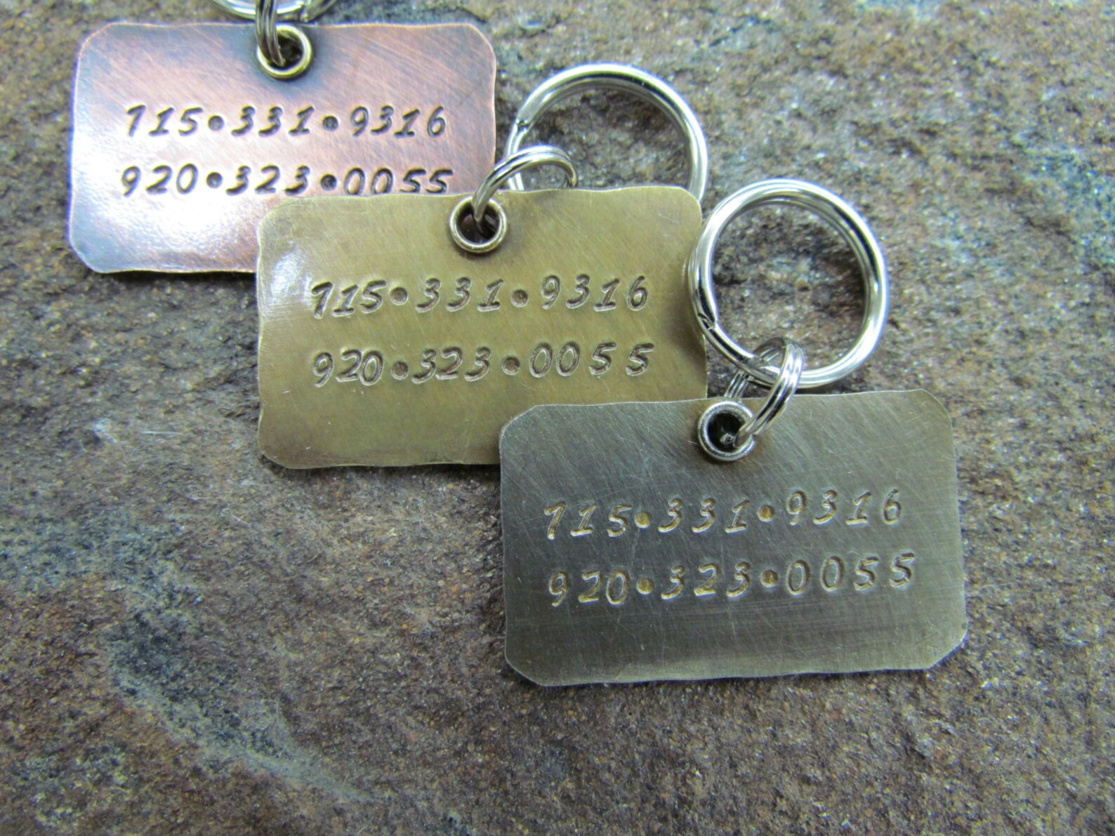 LARGE Pet Pet Tag Pet ID Tag/ Tag/ Tags/dog Tag Copper - Etsy