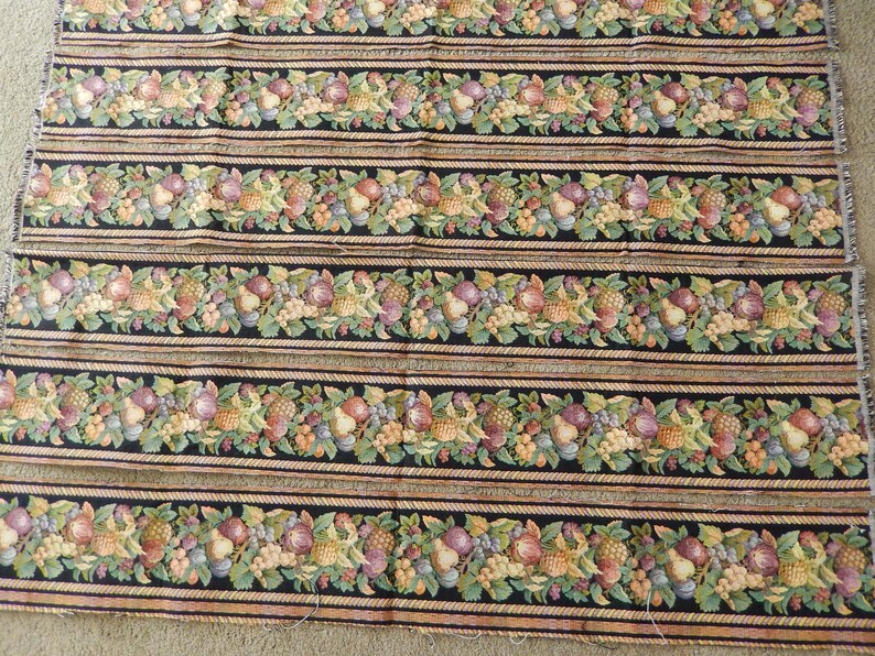 Tapestry Border Fabric Jacquard Woven European Tapestry - Etsy