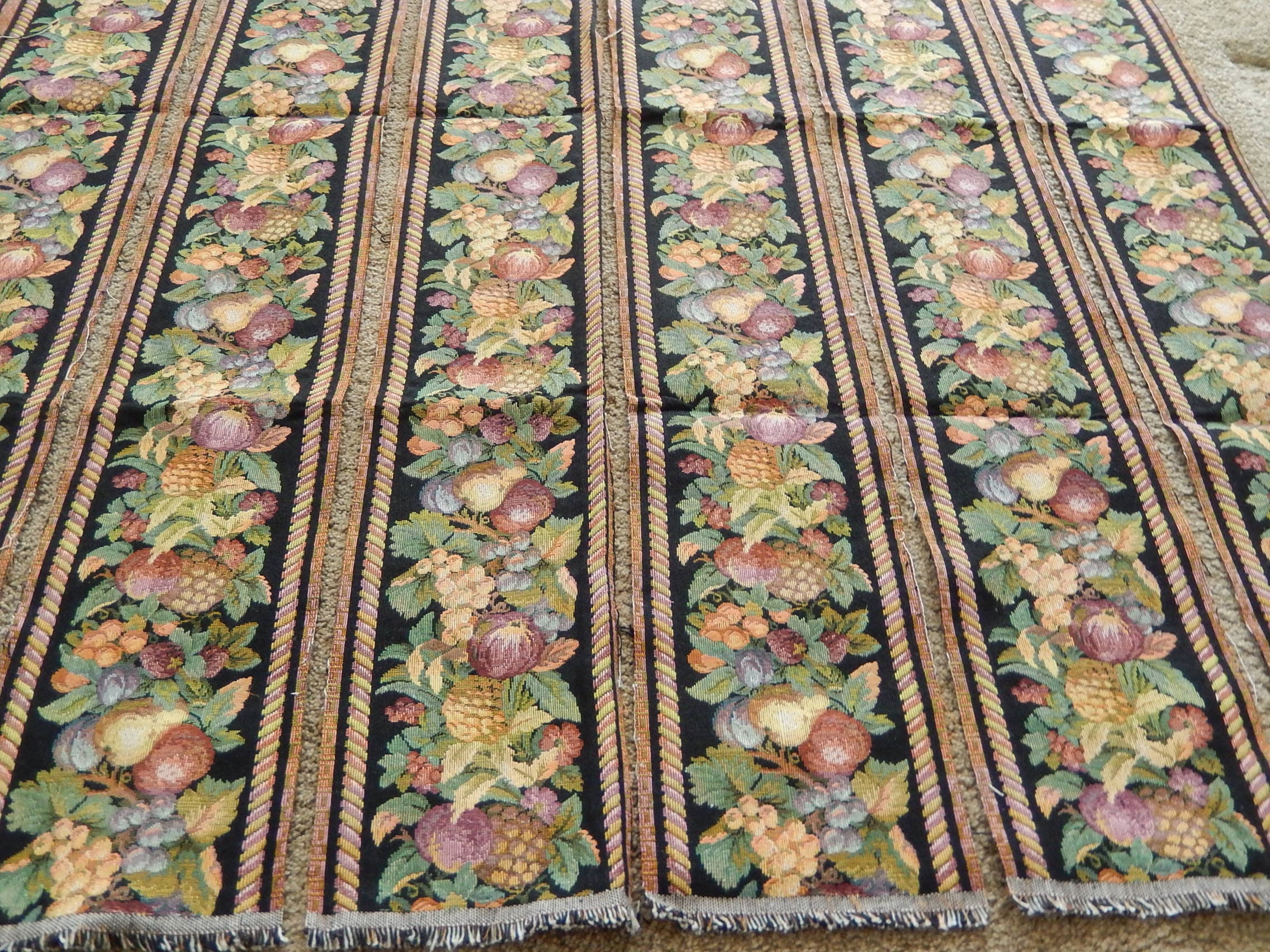 Tapestry Border Fabric Jacquard Woven European Tapestry - Etsy UK