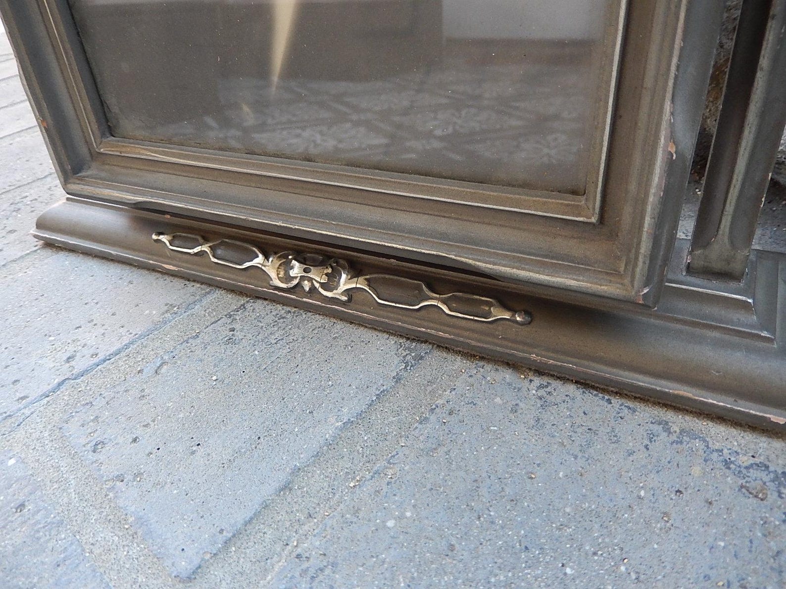 Antique Swivel Tilt Frame - Art Deco Picture Frame - 12 in Silver Tilt ...