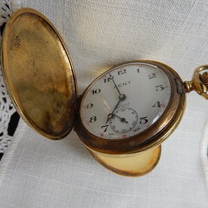 Vintage Pocket Watch Kent Pocket Watch Swiss Made Ancre De - Etsy