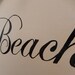 Beach Sign - Hand Made Sign - Beach House Sign - Shabby Pink Sign ...