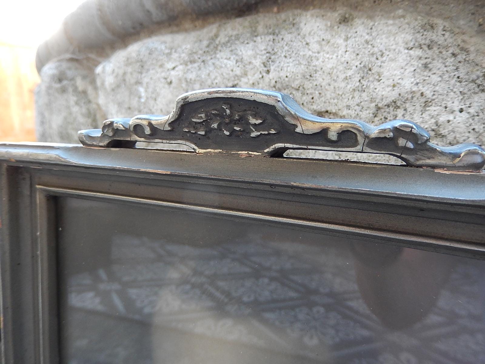 Antique Swivel Tilt Frame - Art Deco Picture Frame - 12 in Silver Tilt ...