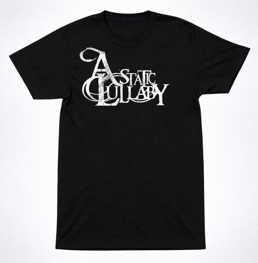 A Static Lullaby Screamo Band T-shirt: Script Logo (unisex Fit) - Etsy