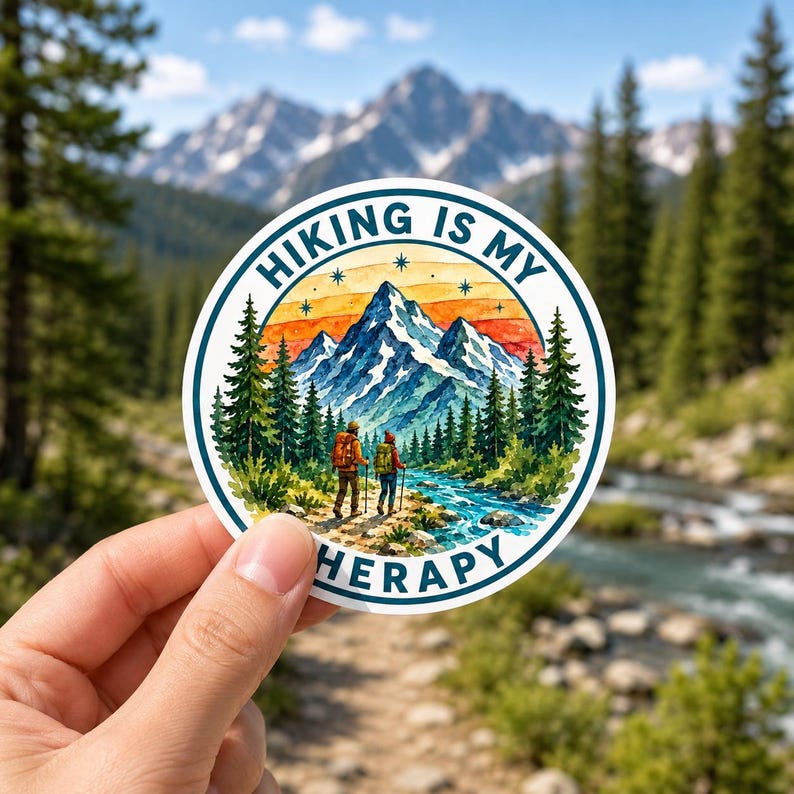 National Park Sticker Bundle, Outdoor Adventure Vinyl Decals, Gift for ...