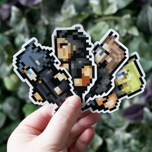 Final Fantasy XV 16-bit Stickers (updated Design!) - Etsy
