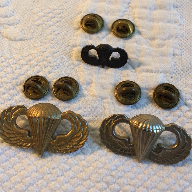 Vintage Army Silver Pin - Etsy UK