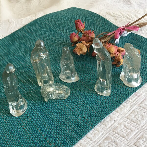 Glass Nativity - Etsy