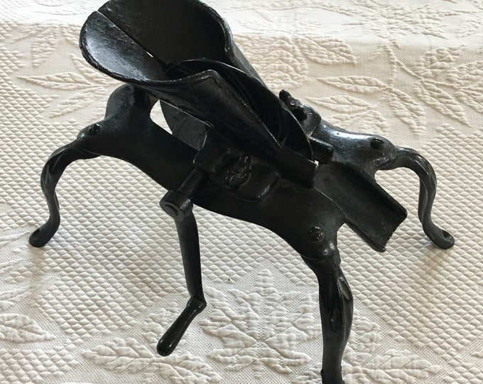 Antique 1800s Cherry Pitter. Hand Crank Feed Cherry Pitter on Four Legs ...