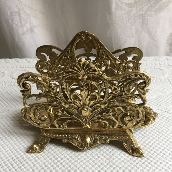 Gold Letter Holder - Etsy