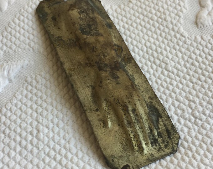 Vintage Hand and Arm Metal Mold. Hole in Top to Hang. Not Sure What It ...
