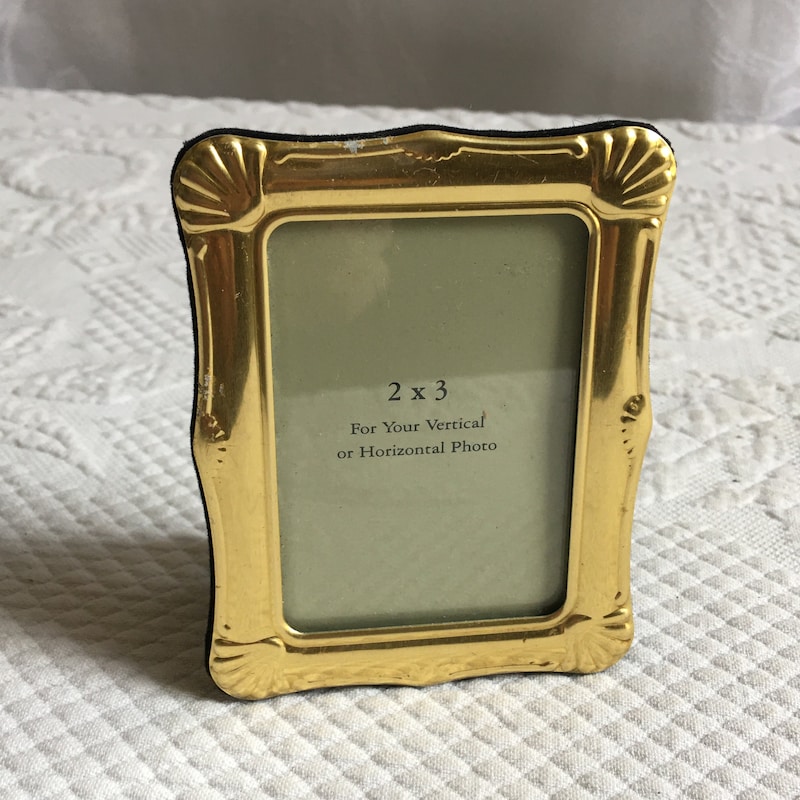 Mini Brass Frame - Etsy