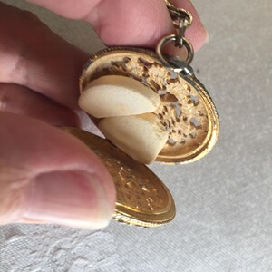 Vintage Perfume Locket Pendent With Unicorn. Openwork With Flower ...