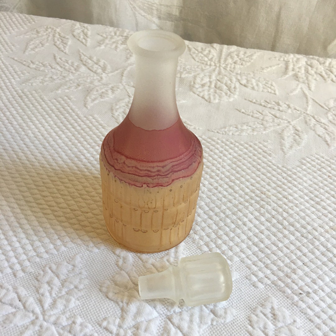 Vintage 1970s Rueven Nouveau Art Glass Hand Blown Frosted - Etsy