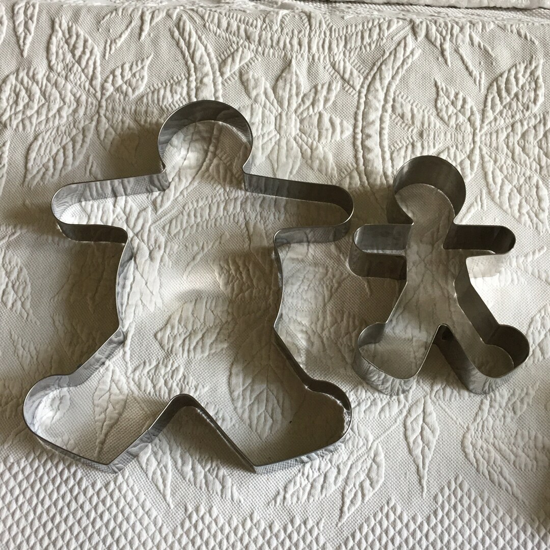 Vintage Gingerbread Man Cookie Cutter. Choose Your Size of Cookie ...
