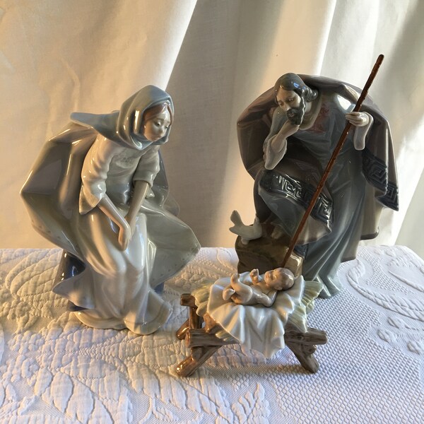 Lladro Nativity Scene - Etsy