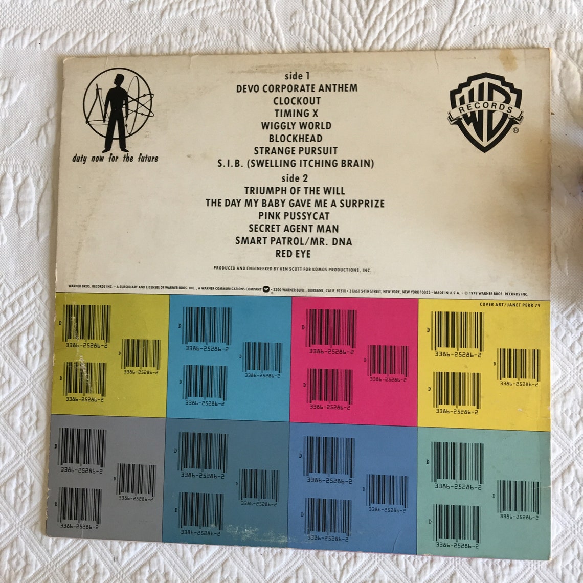 Vintage 1979 Devo Duty Now for the Future Vinyl LP Record - Etsy