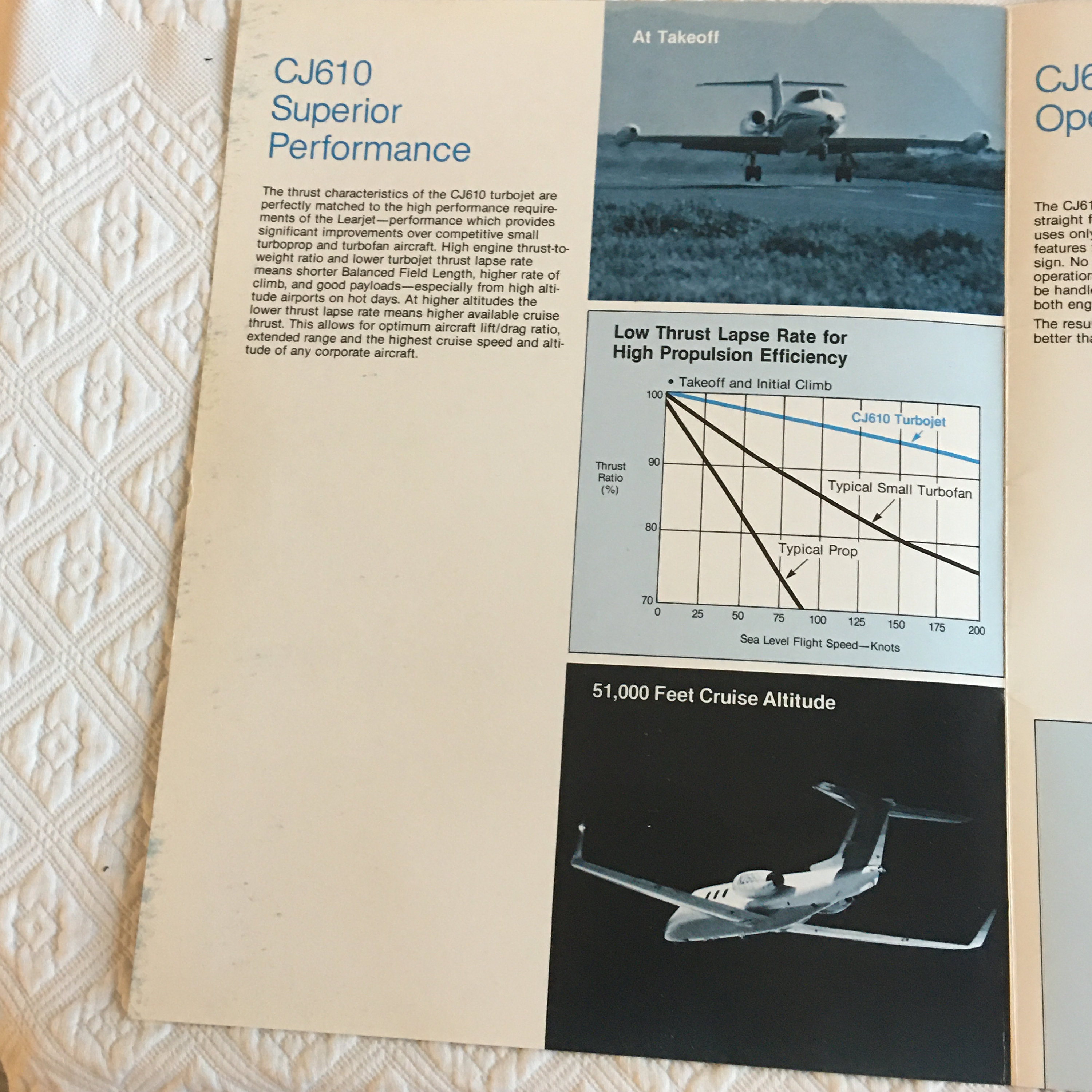 Brochure Vintage Learjet. CJ610-8A Turbojet Engine Century | Etsy