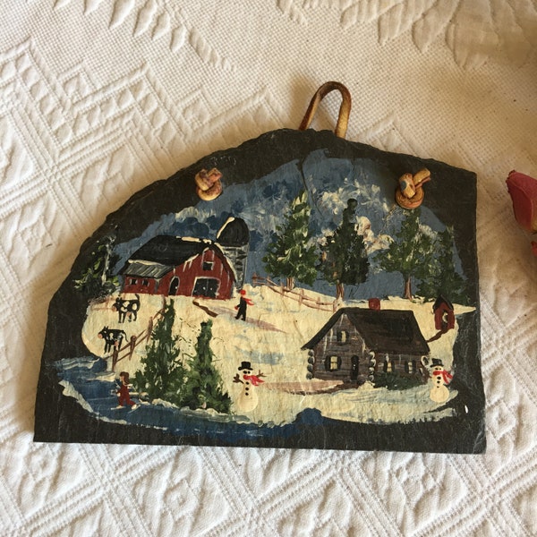 Hand Painted Slate - Etsy