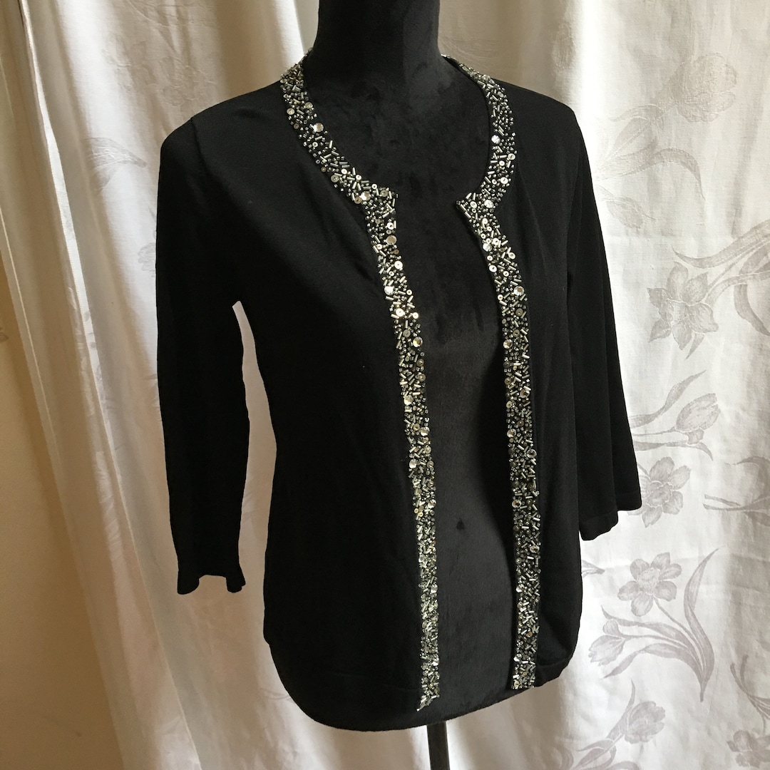 Vintage Jones New York Signature Petite, Size PP 3/4 Sleeve, Black ...
