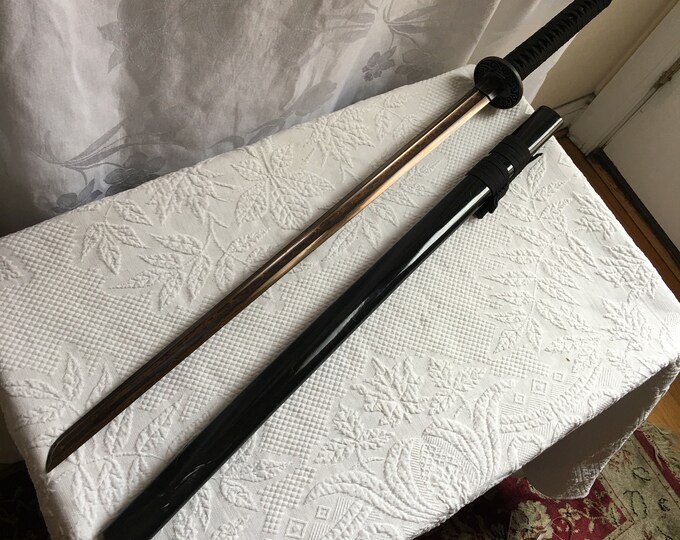 Custom Wooden Yard Stick/ Ruler Sword Made to Order. Ninjato, Katana ...
