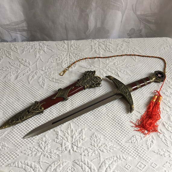 Vintage Fantasy Sword & Scabbard Sheath. Robin Hood, … - Gem