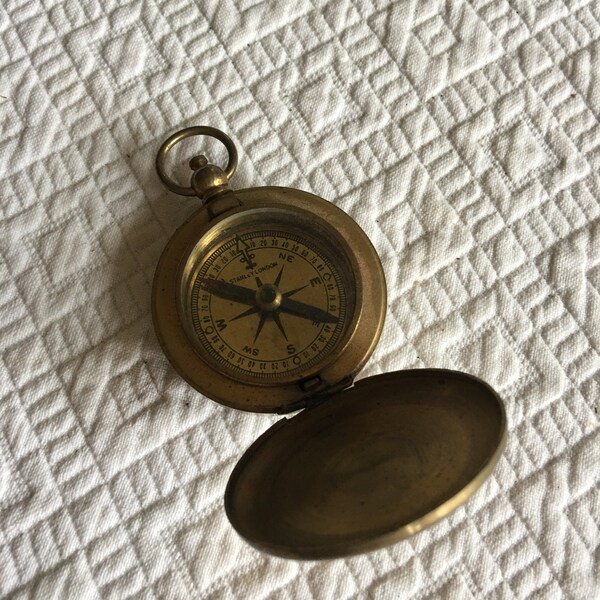 Compass Pocket Watch - Etsy