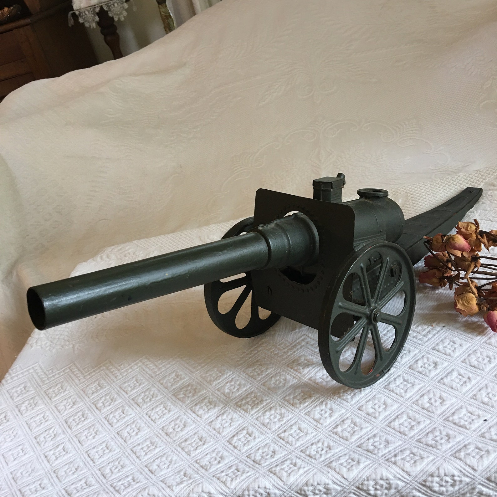 Vintage 1950s Big Bang Toy Cannon. Display Toy. Conversation - Etsy