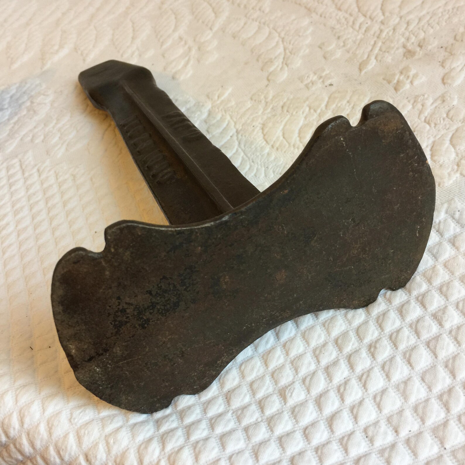 Vintage 10K Cast Iron Foot Form for Shoemaker. Great for Display in a ...