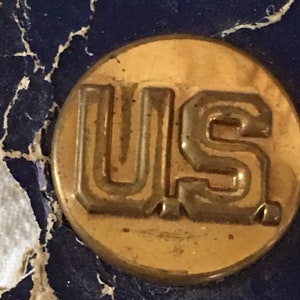 Vintage Military Pins. These Gold Military Pins Each Have 2 Slide and ...