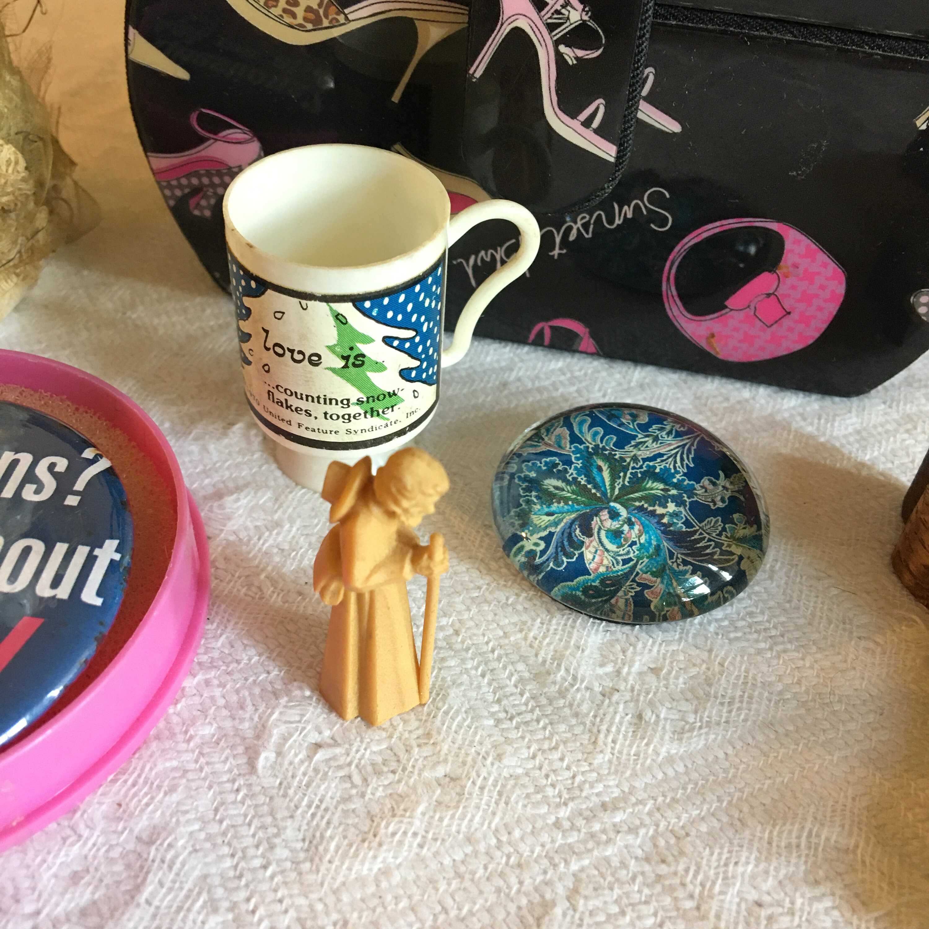 Vintage Grab Bag Collection of 14 Items, Use or Repurpose in Crafting ...
