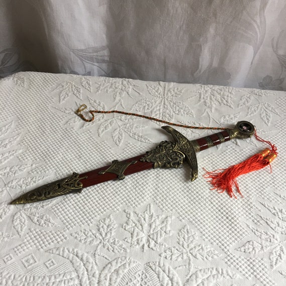 Vintage Fantasy Sword & Scabbard Sheath. Robin Hood, … - Gem