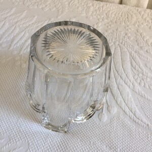 Vintage Heisey Scalloped Bowl With Stand up Handles, Ridged Edges and ...