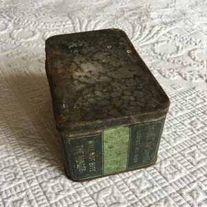 Antique Belfast Cut Plug Smoke or Chew Tobacco Tin. Choose Shape of Tin ...