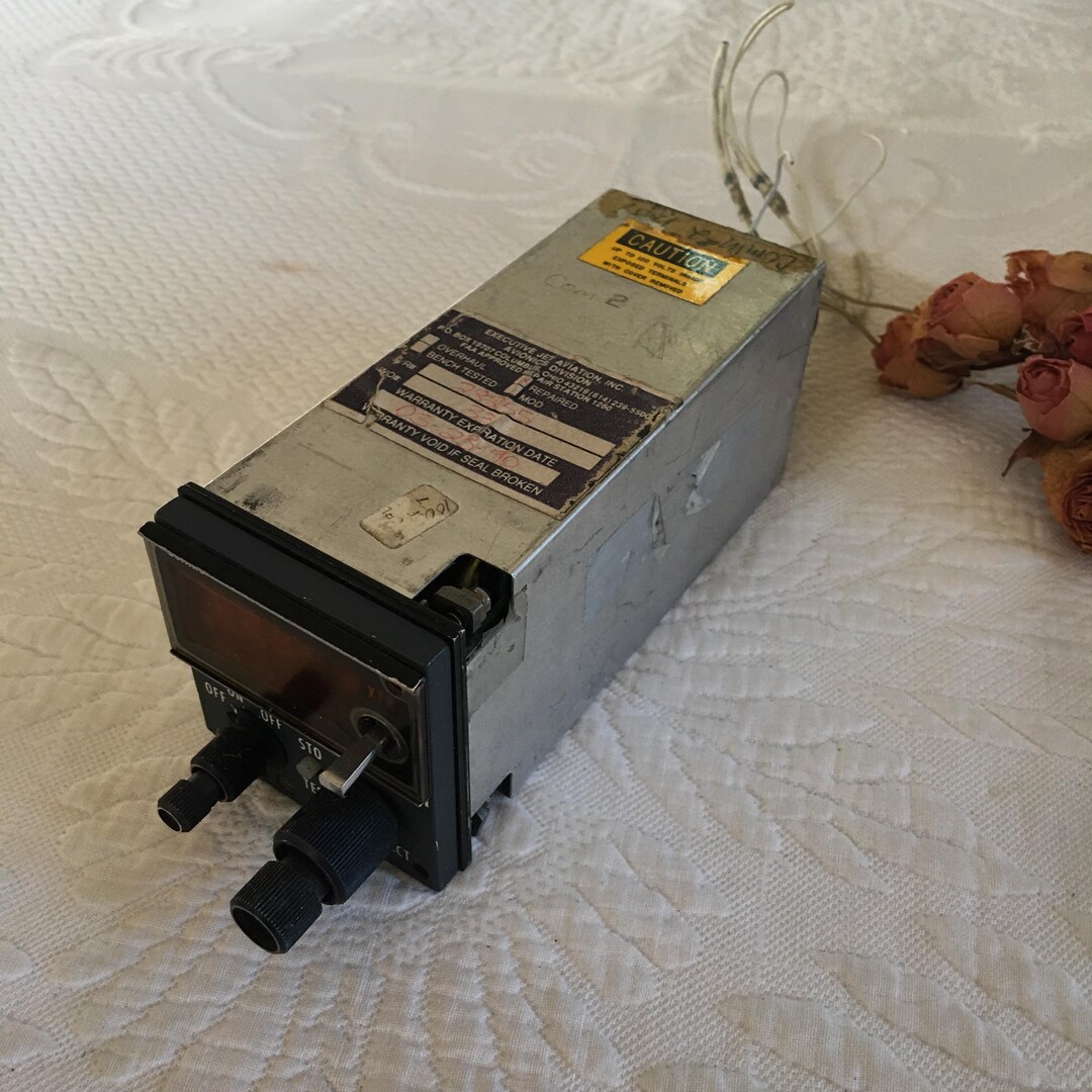 Vintage Collins CTL-22 Control Head for Airplane Transceiver, P/N 622 ...