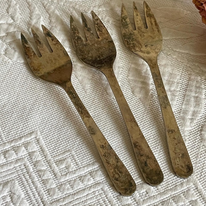 Vintage Condiment Fork - Etsy