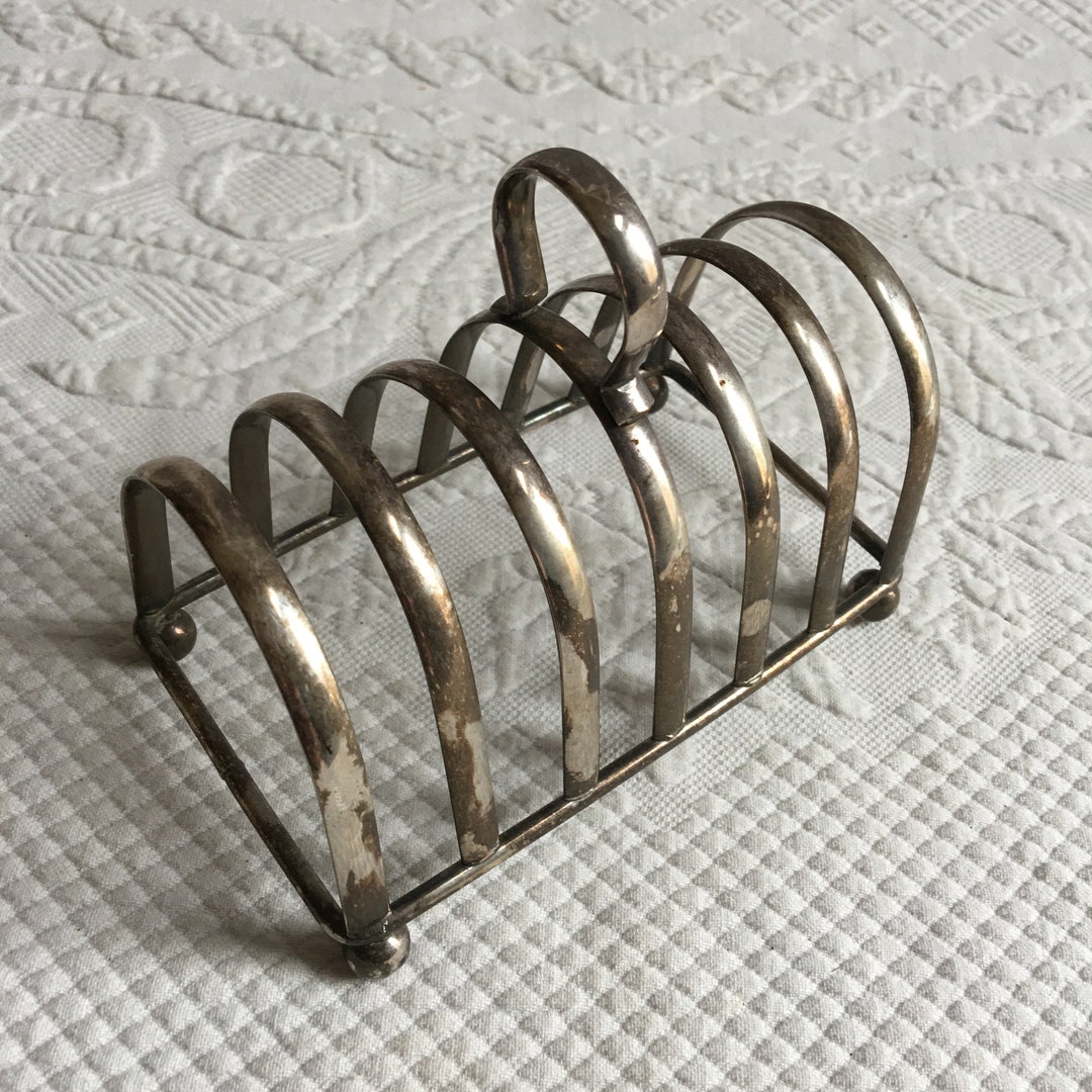 Vintage Silver Plate Toast Holder. Made in England. Great for the ...