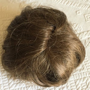 Vintage Dynel Fiber Doll Wig. Made in USA. 4" to 4 1/2" Doll Head ...