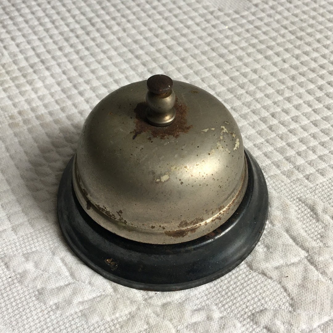 Vintage Hotel Counter Bell. Shop Counter Bell to Call Salesperson ...
