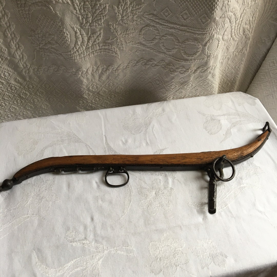 Vintage Horse Hames in Wood and Metal. Choose End Ornament of Finial ...