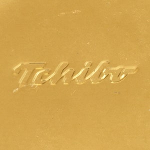 Vintage Blue and Gold TCHIBO Coffee Can. Original Vintage Metal Fancy ...