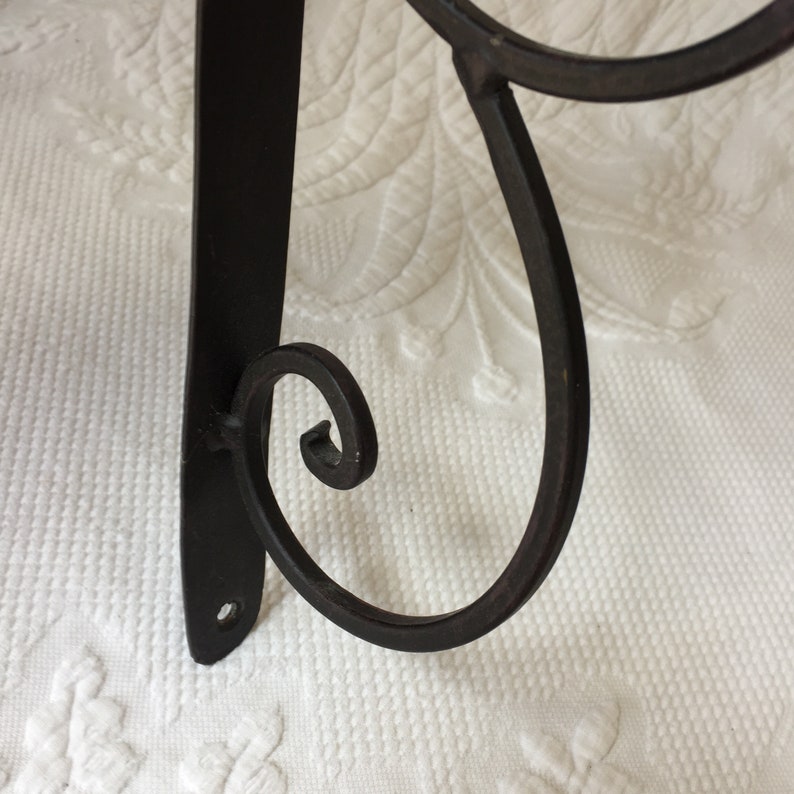 Vintage Wrought Iron Swirls and Curly Cues for Outdoor or Indoor Corner ...