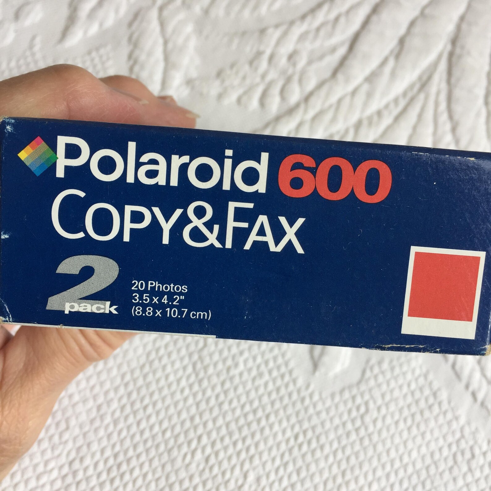 Vintage Polaroid 600 Copy & Fax 2 Pack, 20 Photos. Optimizes Your ...