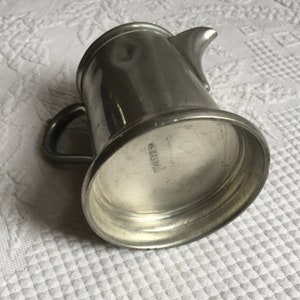 Vintage Colonial Pewter Cream and Sugar by Smyth. Made in England ...