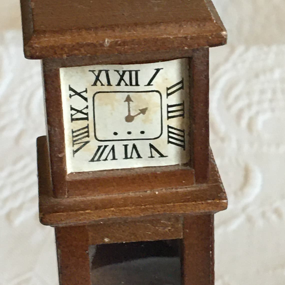 Vintage Miniature Grandfather Clock for Doll House. Mini - Etsy