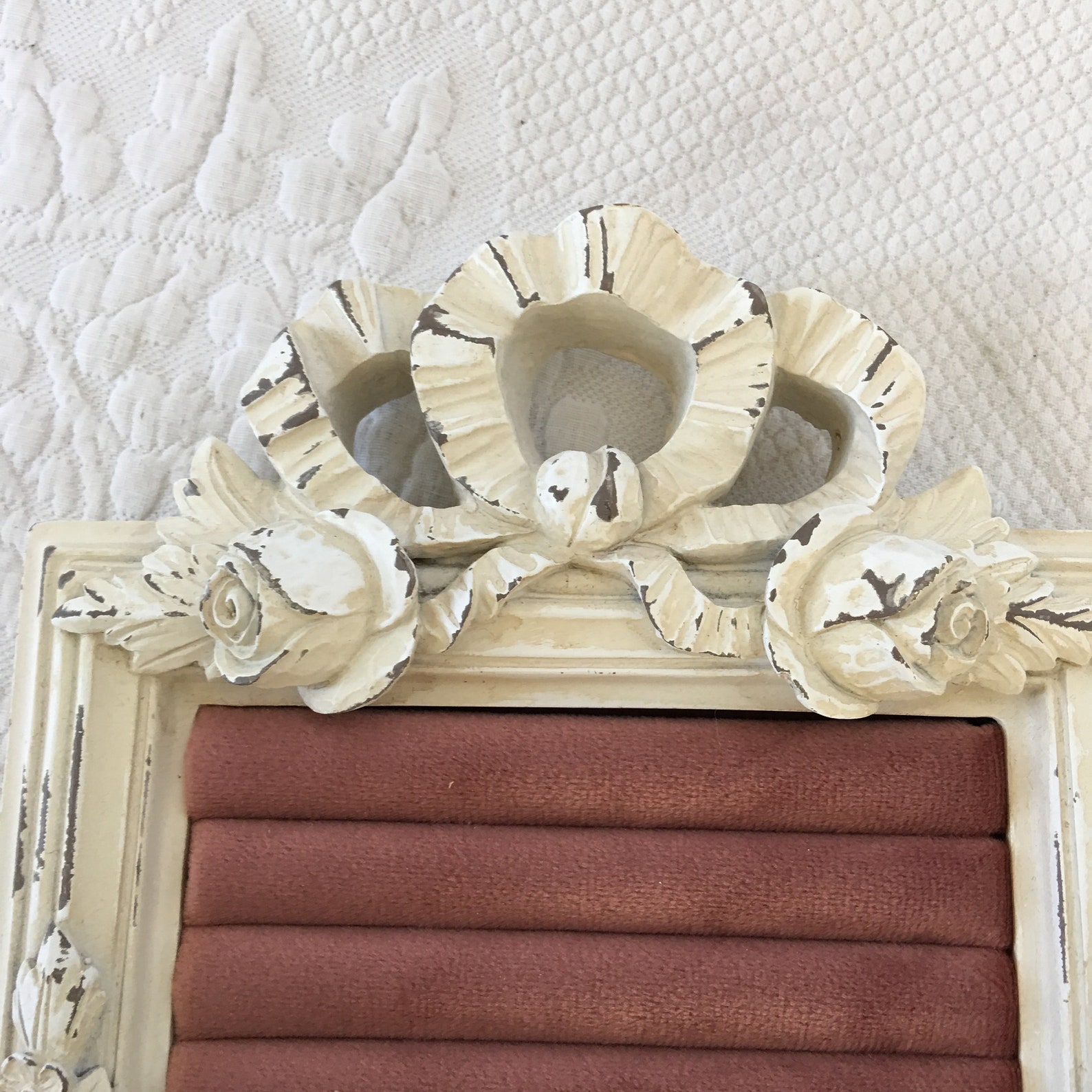 Shop or Home Display and Storage for Rings. Beautiful Frame on Counter ...
