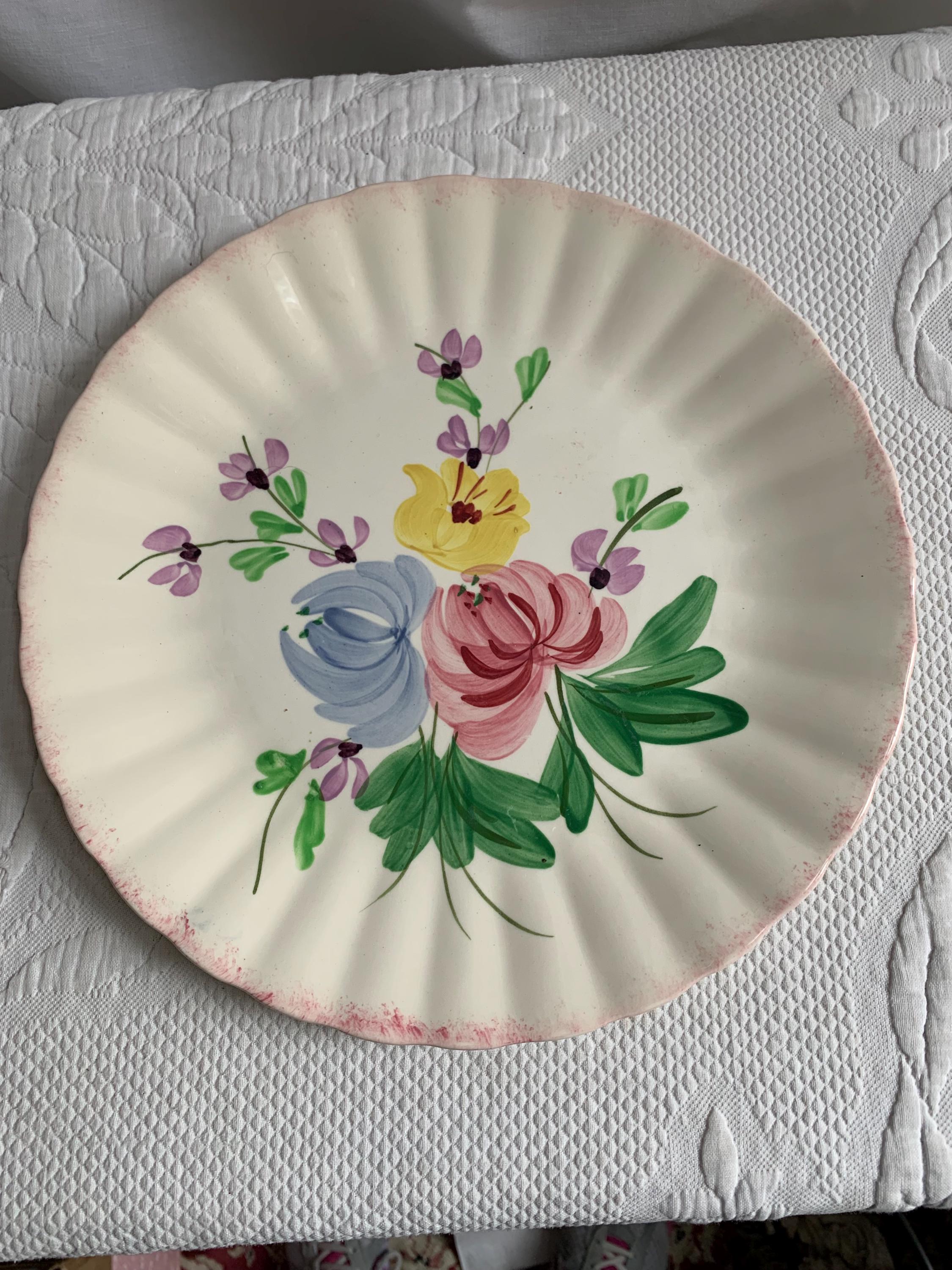 Vintage Blue Ridge Hand Painted Underglaze Southern Potteries, Inc ...